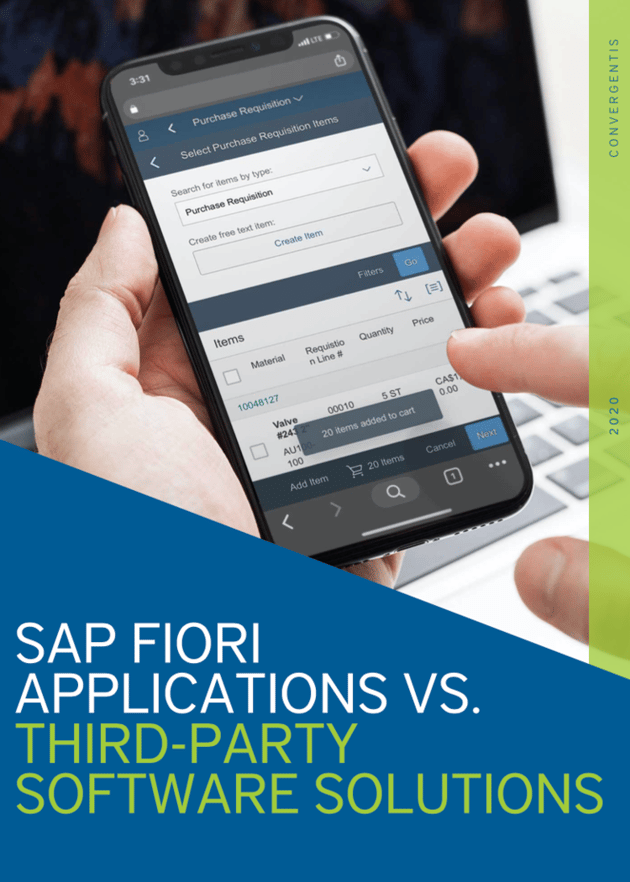 SAP Fiori Applications vs. Third-Party Software Solutions